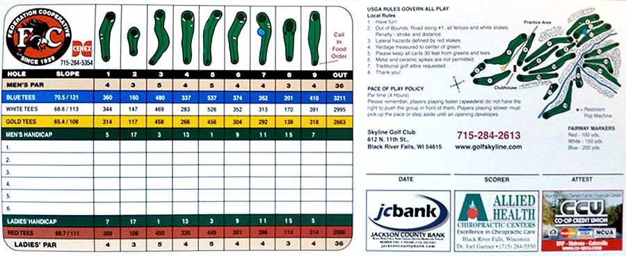 Course - Skyline Golf Course